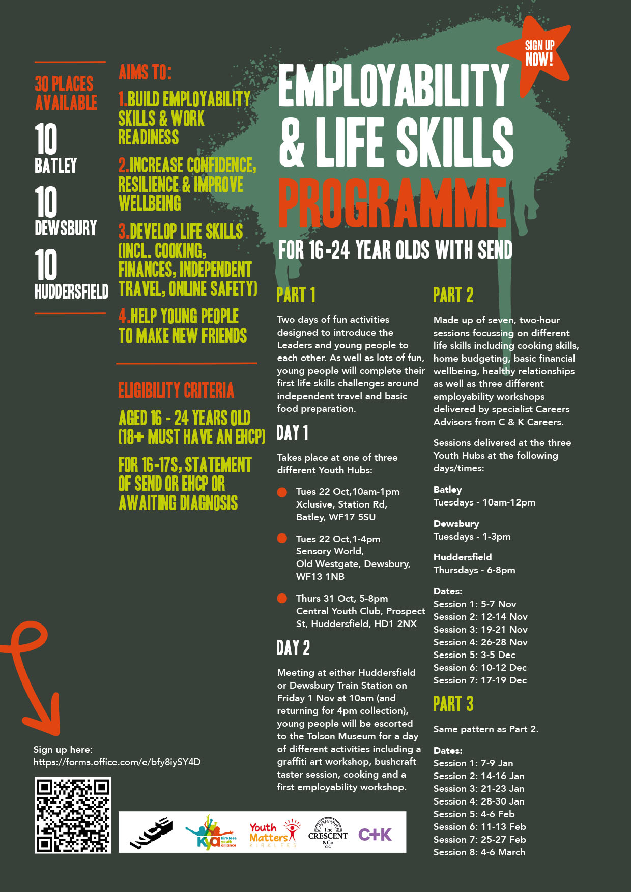 NCS Employability and Life Skills Programme for 16 TO 24 yrs (SEND ...