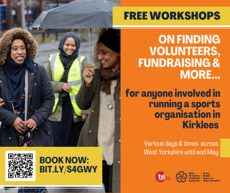 sport for good workshops: all sessions now open to any group or sports ...